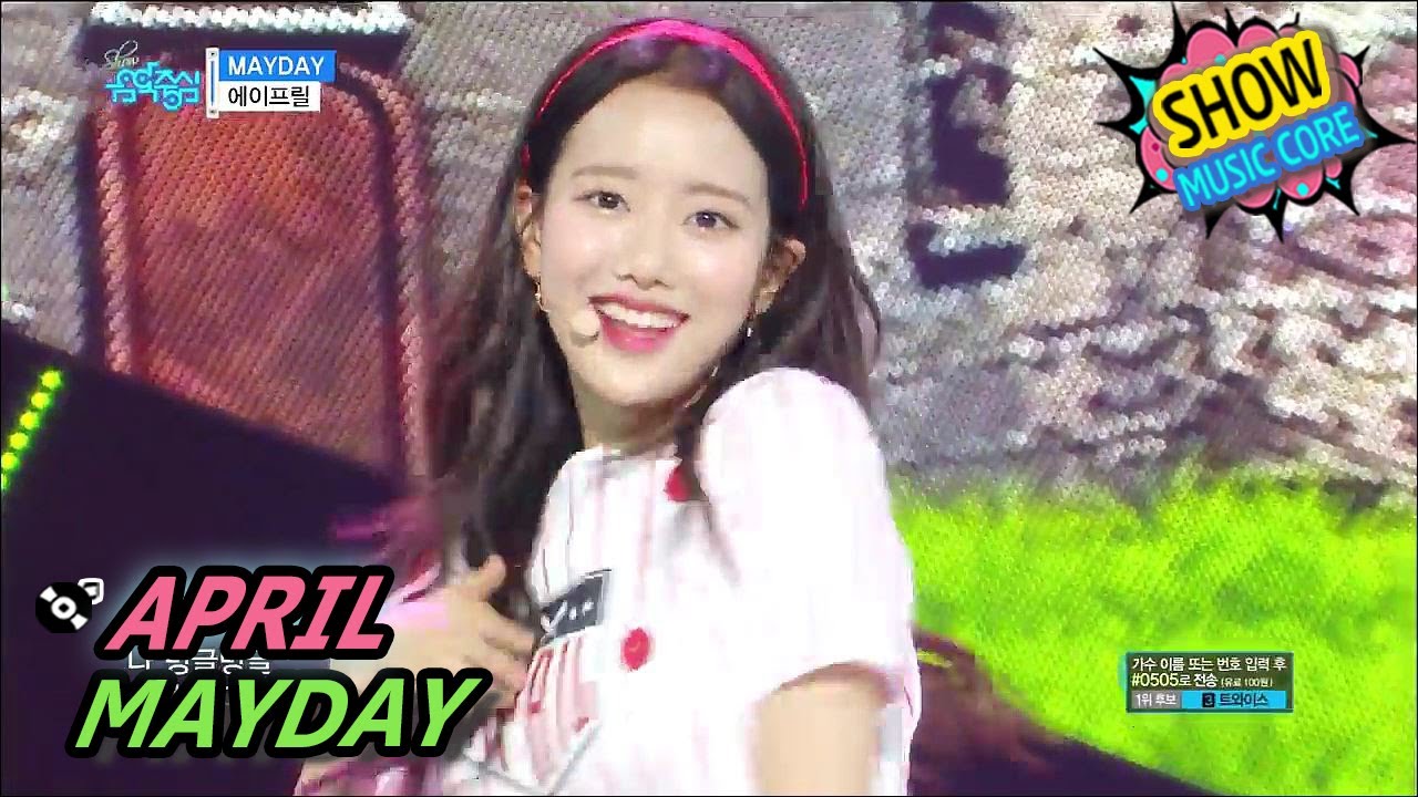 [Comeback Stage] APRIL - MAYDAY, 에이프릴 - 메이데이 Show Music core 20170603 ...