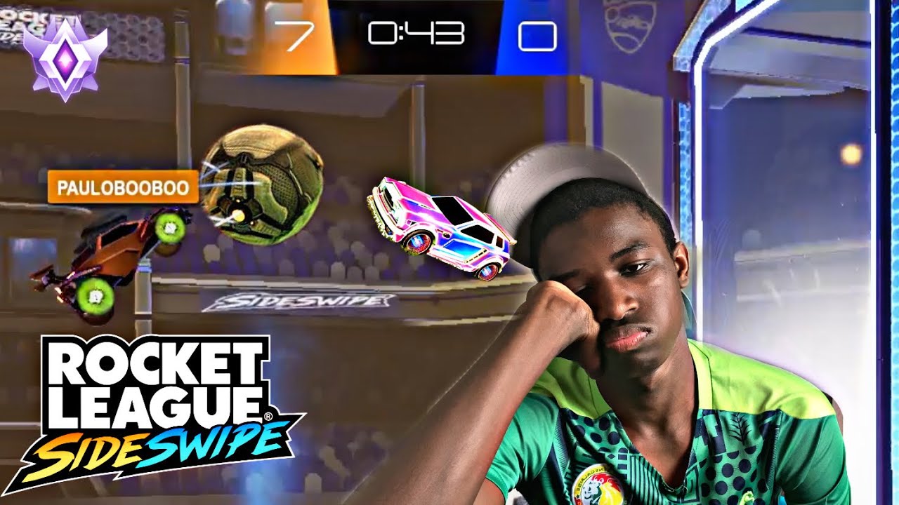 JE RAGE QUITTE CAR IL MA HUMILIÉ 😩!!( rocket League sideswipe ) - YouTube