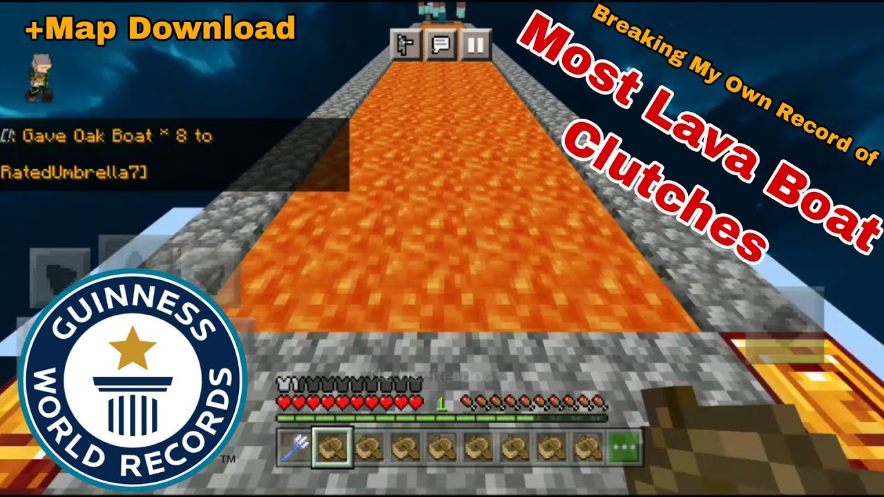 Breaking My Own Record Of Lava Boat Clutches Parkour + Map Download ...
