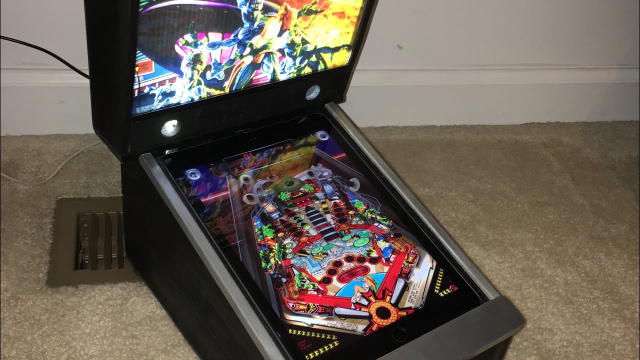My mini VR PINBALL machine - YouTube
