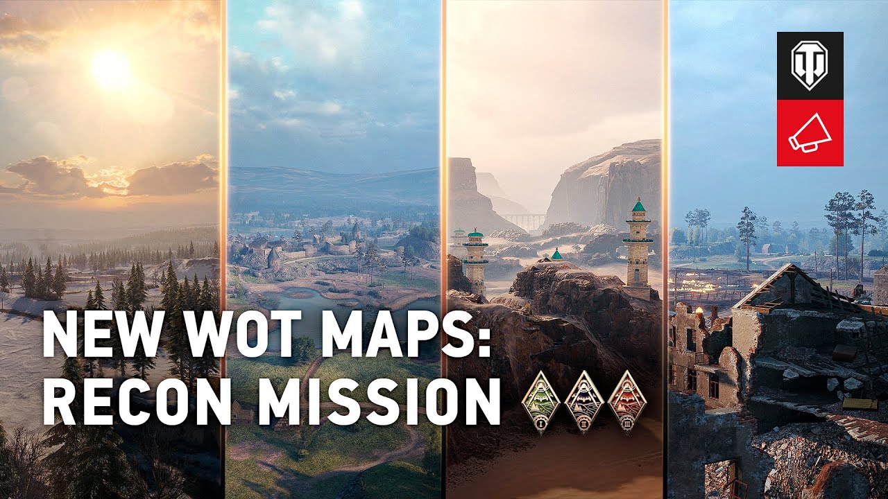 New WoT Maps: Recon Mission - YouTube