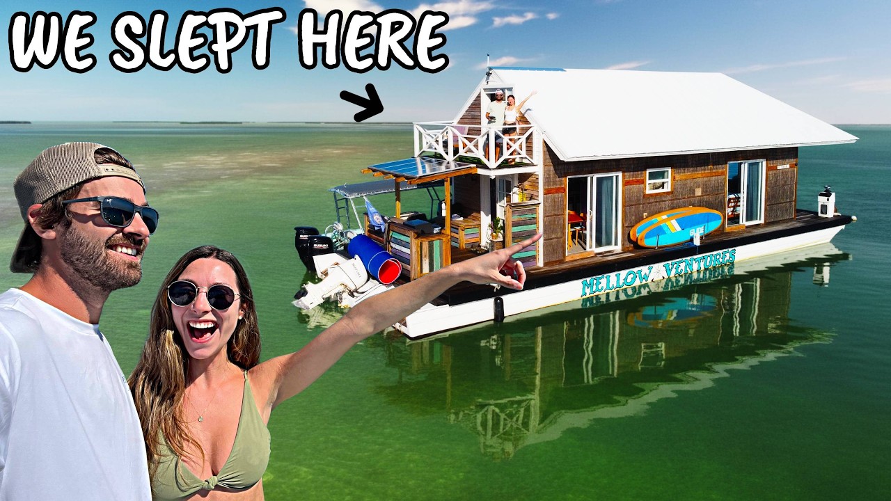 We Lived Off-Grid on a Tiny Houseboat in the Florida Keys for 3 Days ...