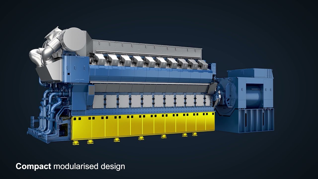 A new range of powerful Bergen engines - YouTube