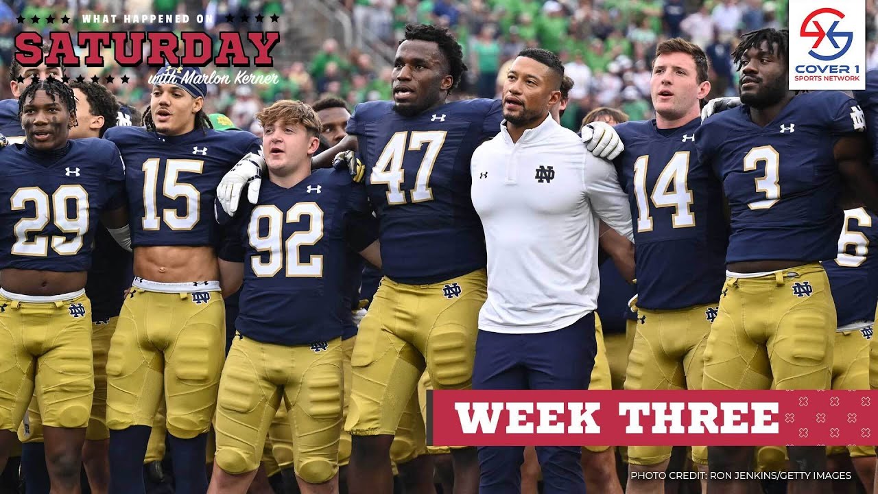Notre Dame vs Ohio State preview and 90's Bills stories with Jeff ...