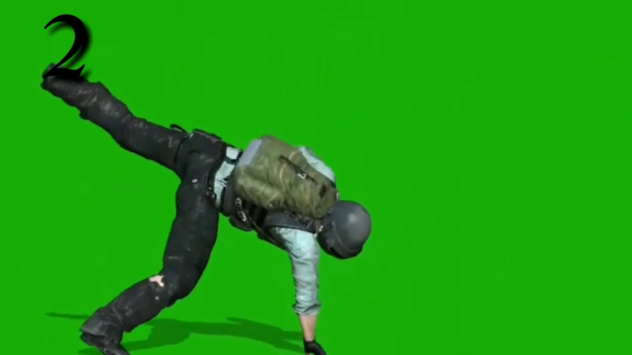 Green screen PUBG dancing - YouTube