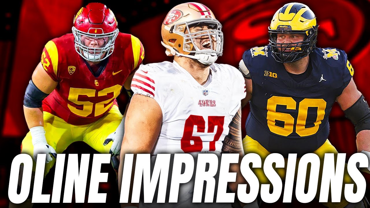 Dominick Puni’s STRONG Practice & 49ers Offensive Lineman After Rookie ...