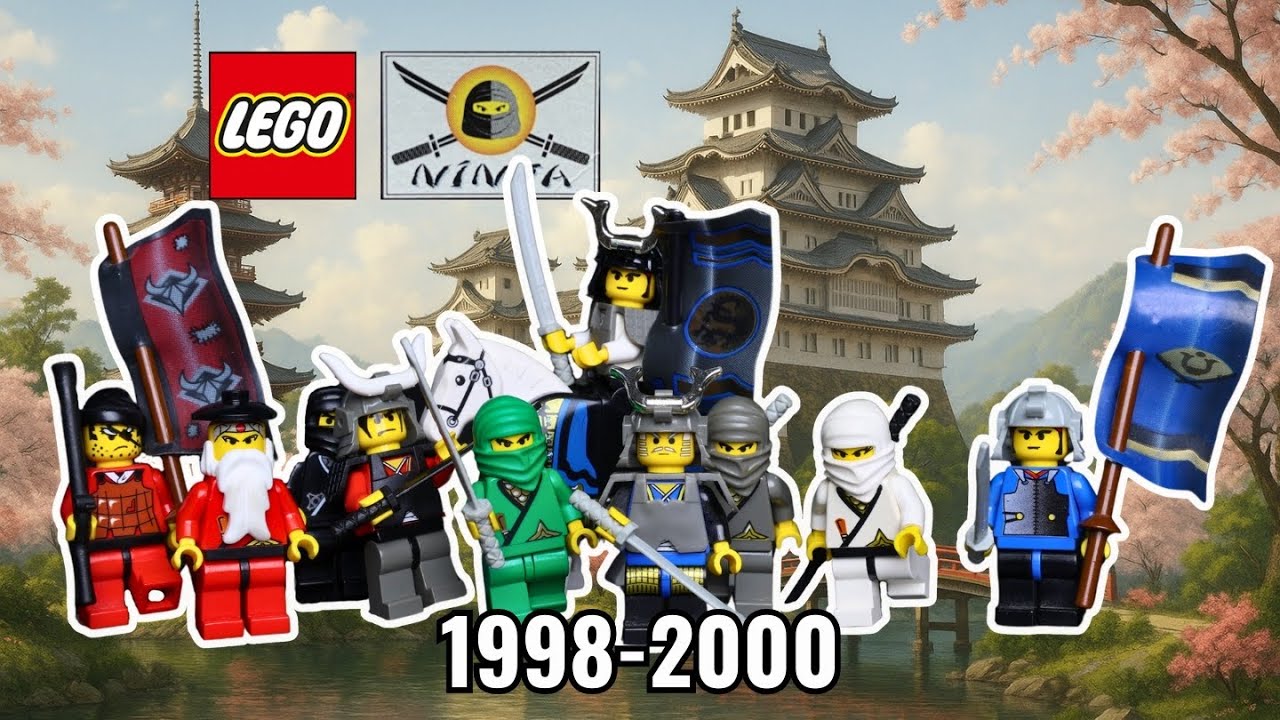 Every LEGO Ninja Minifigure Ever Made | Forgotten Predecessor of ...