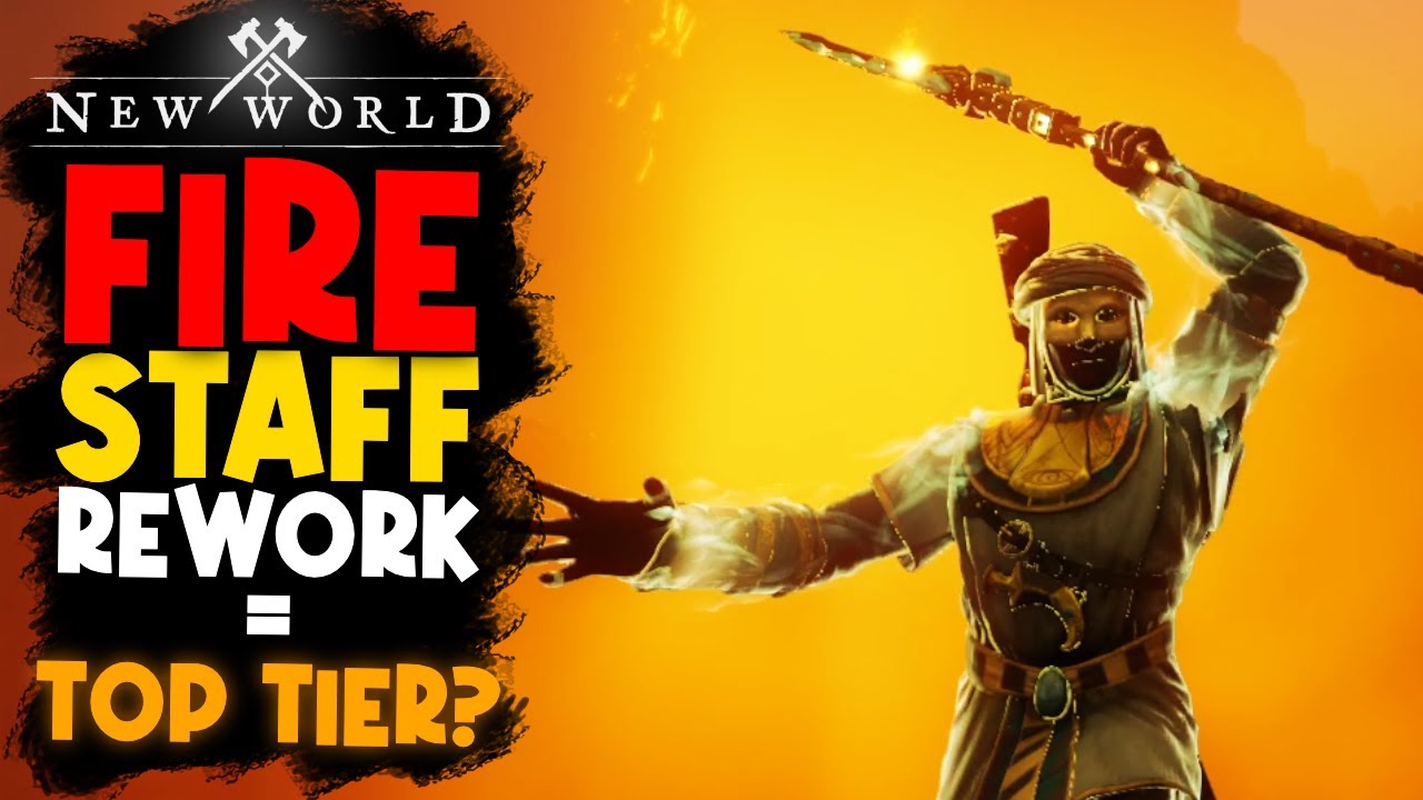 Fire Staff Rework Increases SKILL CEILING! ⚔️New World Fire Staff Guide ...