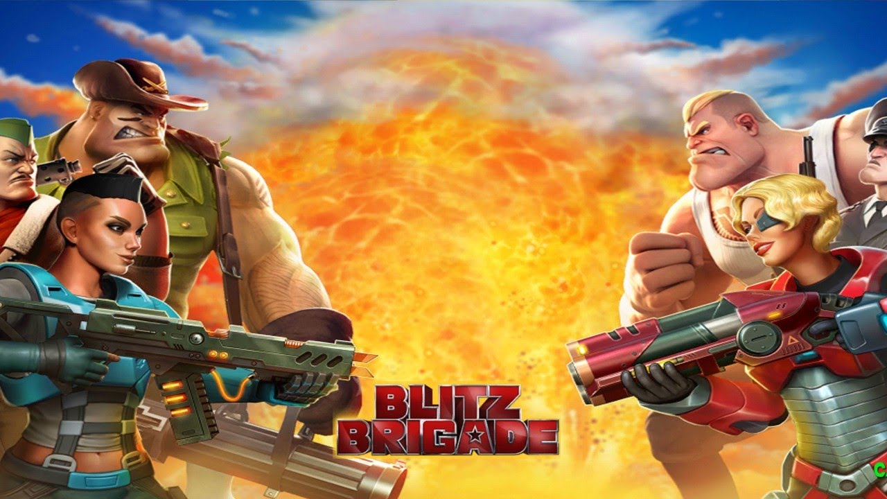 Blitz Brigade - Online FPS Deatmatch Gameplay - YouTube