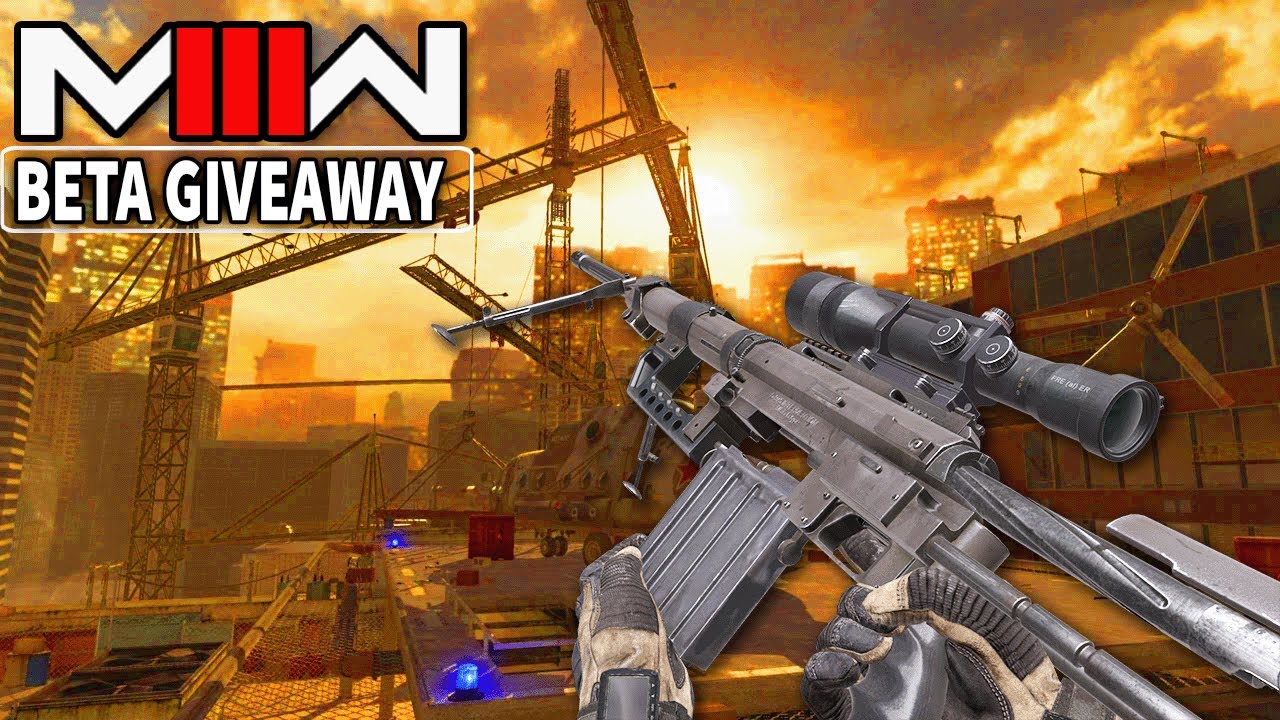 MW3 BETA GAMEPLAY - NEW MAPS, BEST LOADOUT, & BETA KEY GIVEAWAYS! - YouTube