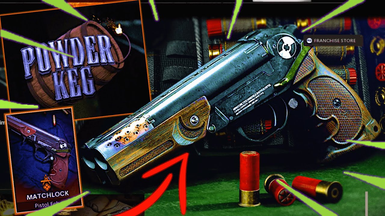 *NEW* Powder Keg Bundle (New Marshal Pistol) - YouTube
