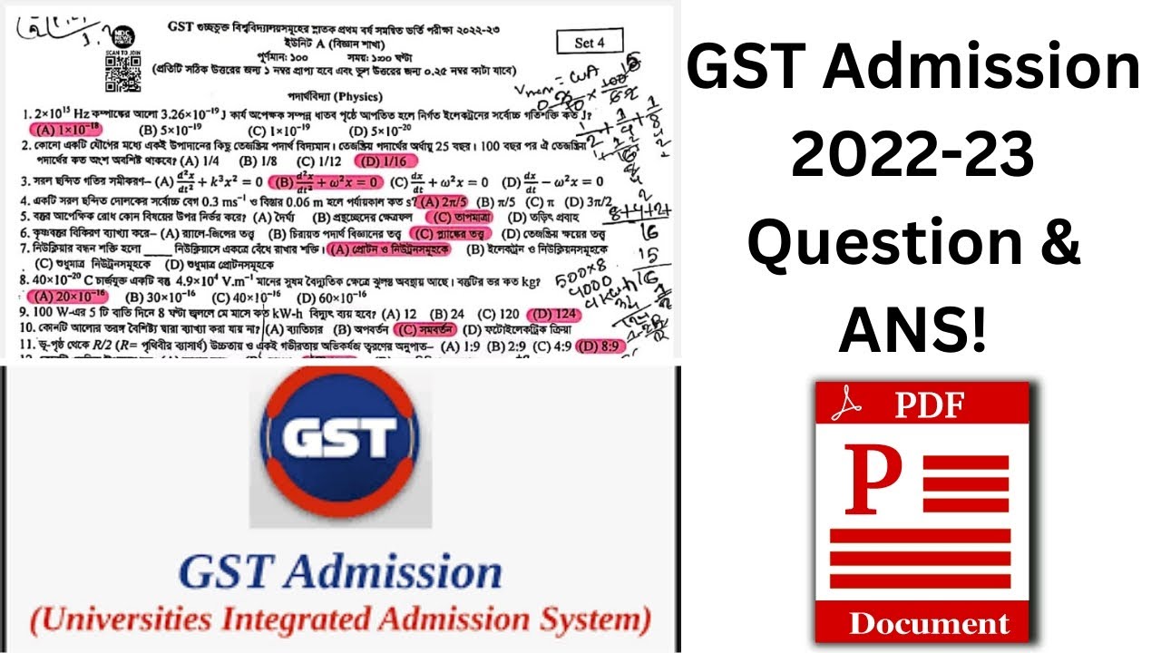 GST Admission Question 2022 23 Pdf Science Unit A gst-admission-question-2022-23-pdf-science-unit-a