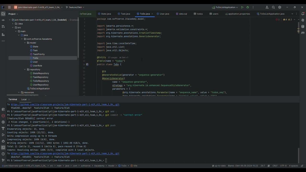 jom hibernate part 1 m19 s11 team 1 04 – User java 2024 09 06 16 02 49 - YouTube