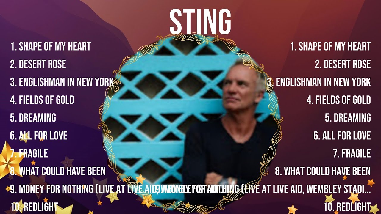 Sting - Greatest Hits Full Album - Best Songs Collection 2024 - YouTube