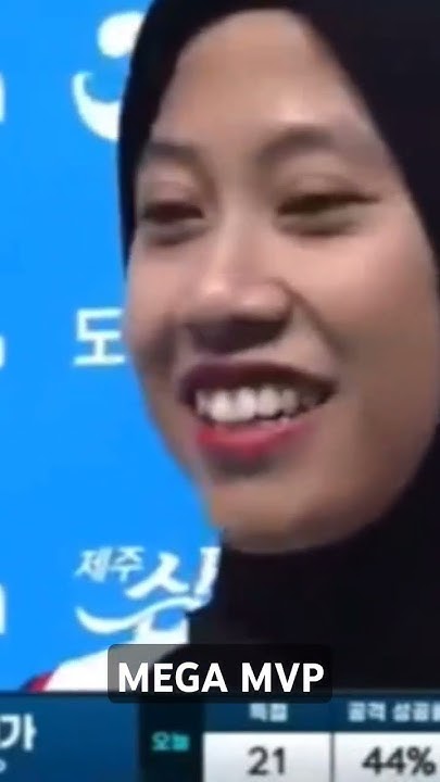 Megawati menjadi MVP pada semifinal kovocup 2024 di pertandingan redspark vs gs caltex #megawati ...