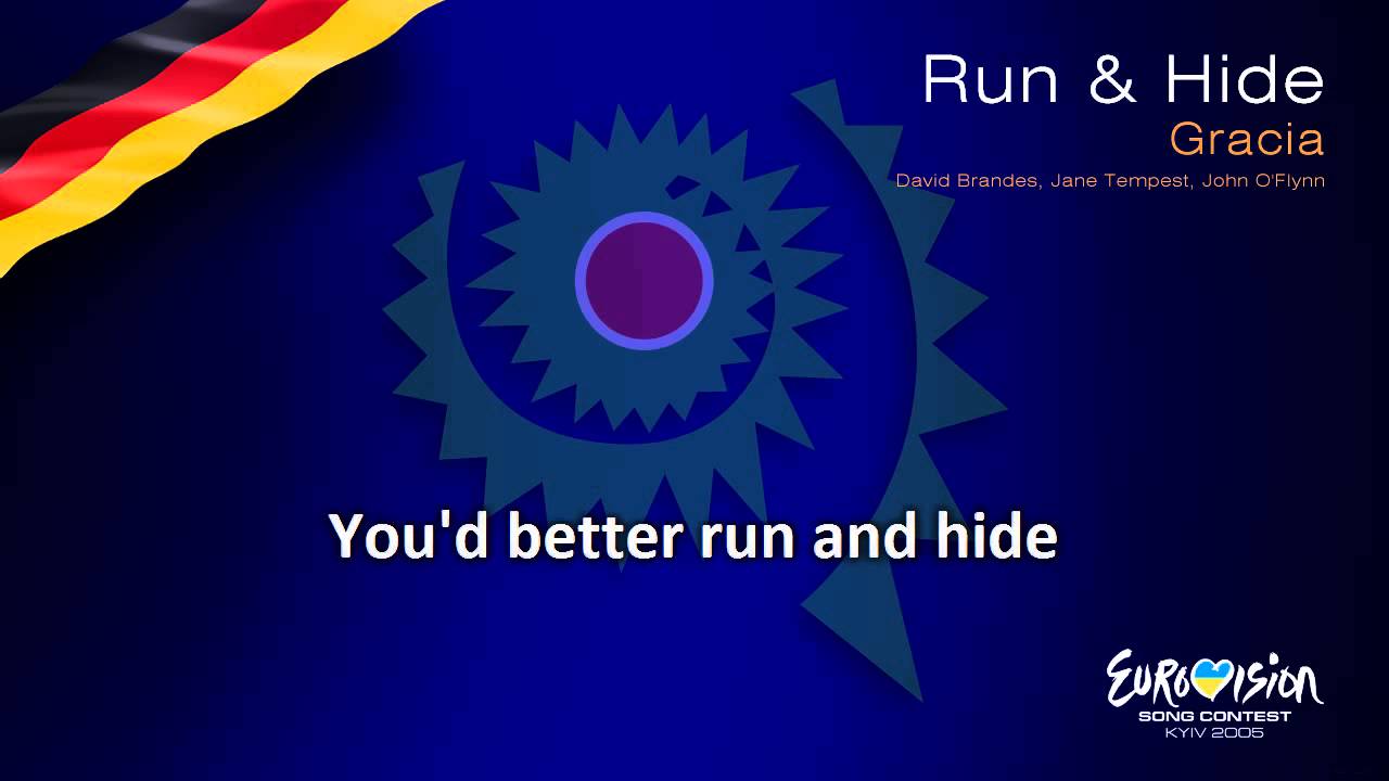 Gracia - "Run & Hide" (Germany) - YouTube