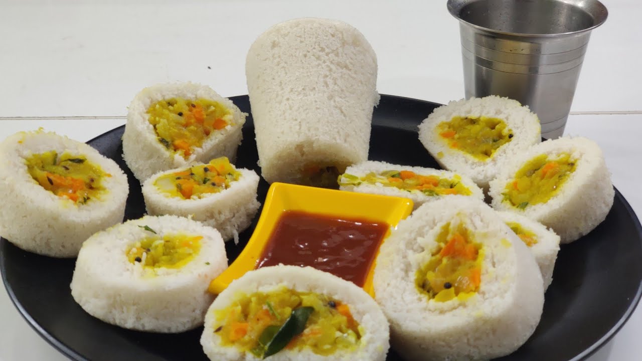 Stuffed Idli/Masala idli/Stuffed Masala Idli/Breakfast recipe in Tamil ...