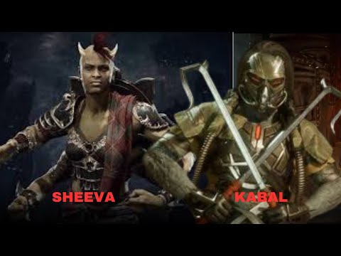 Sheeva vs. Kabal || Mortal Kombat 11 Ultimate - Black Market Alley # ...