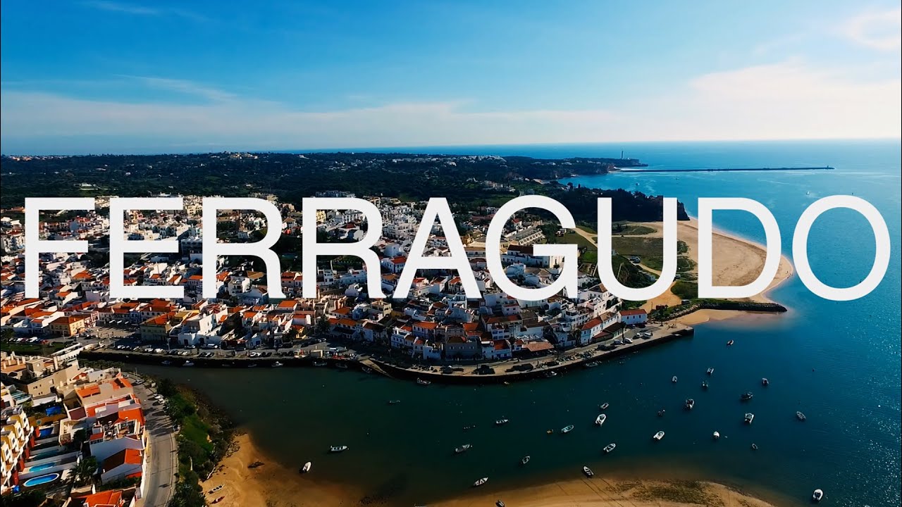 Ferragudo aerial view @Algarve - Portugal - YouTube