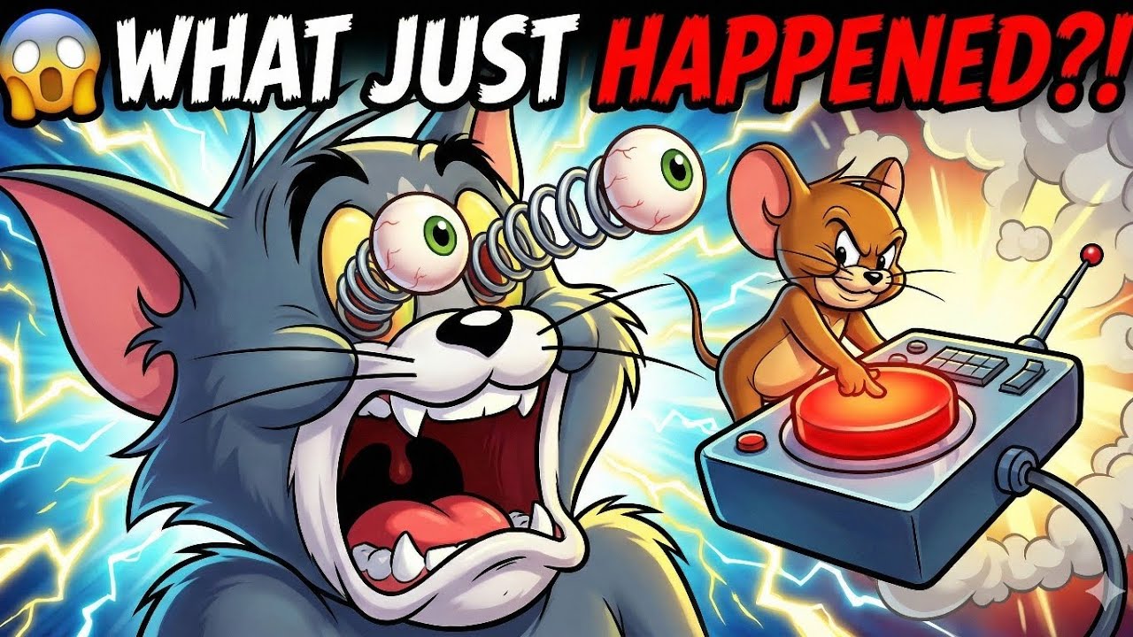 Tom vs Jerry 🔥 CRAZY Remote Fight! | Funny 2D Cartoon Animation - YouTube