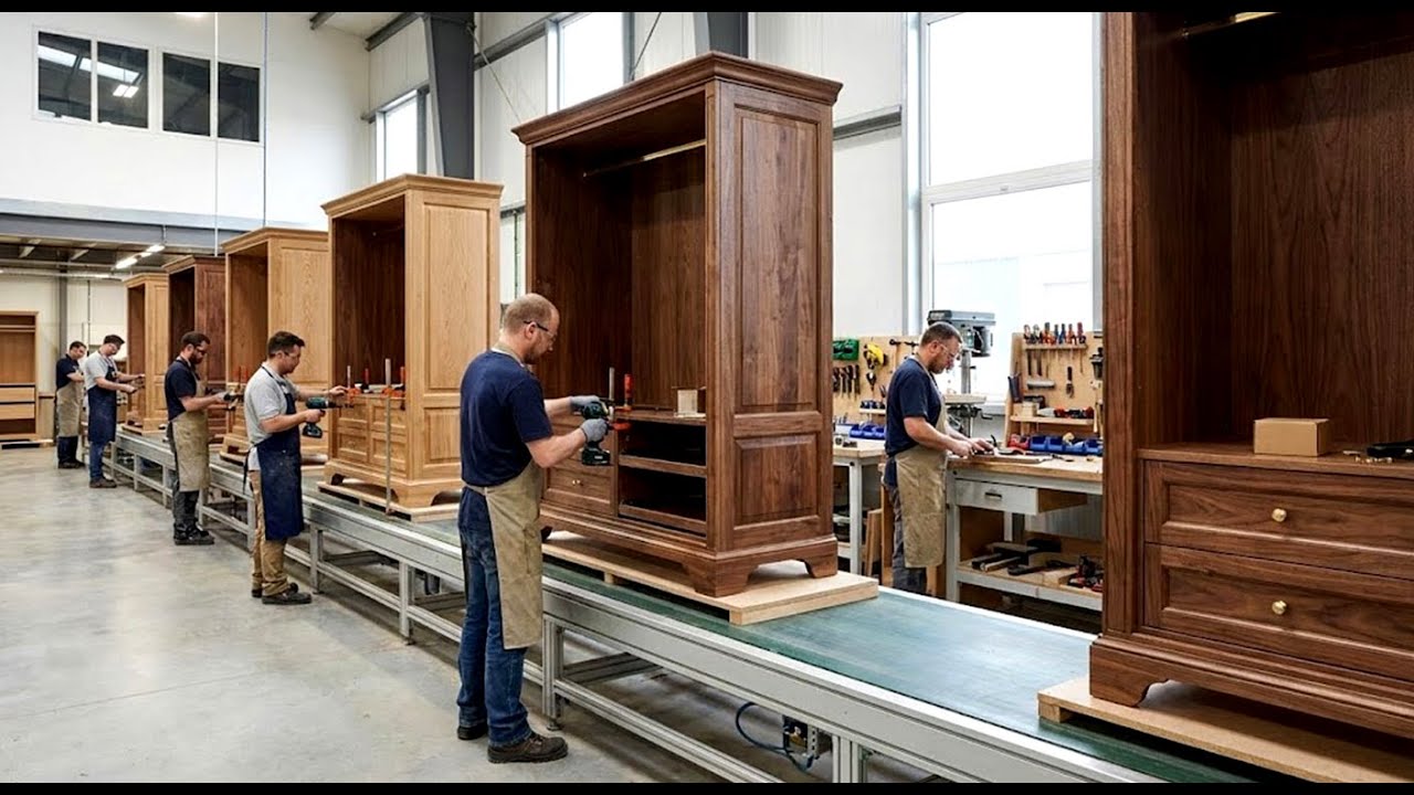 The Modern Industrial Wood Cabinet Manufacturing Process: From A to Z ...