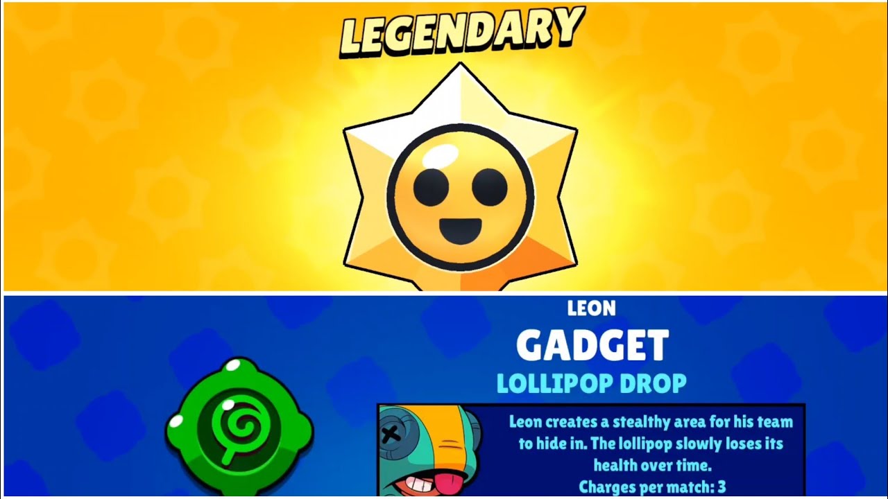 NEW UPDATE LEGENDARY LEON GADGET 💎 FREE GIFTS 🎁🤩 BRAWL STARS GOLD PENNY ...