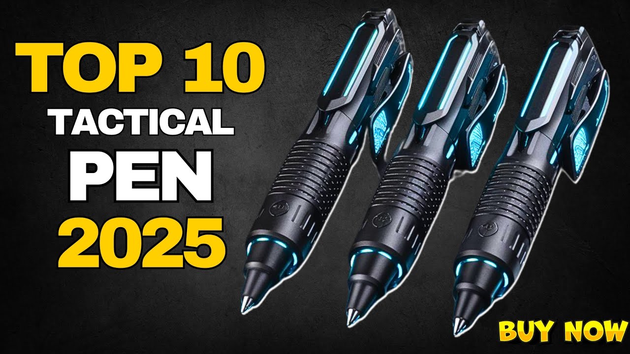 10 Best Tactical Pens TO BUY IN 2025! - YouTube