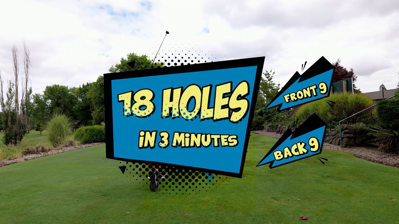 18 HOLES IN 3 MINUTES - BREAKING 80 - YouTube