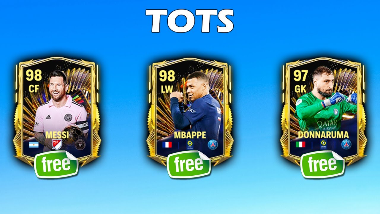 TOTS MESSI I MBAPPE !!! LIGA 1 TOTS ZVANICNO!!! FC MOBILE 24 - YouTube