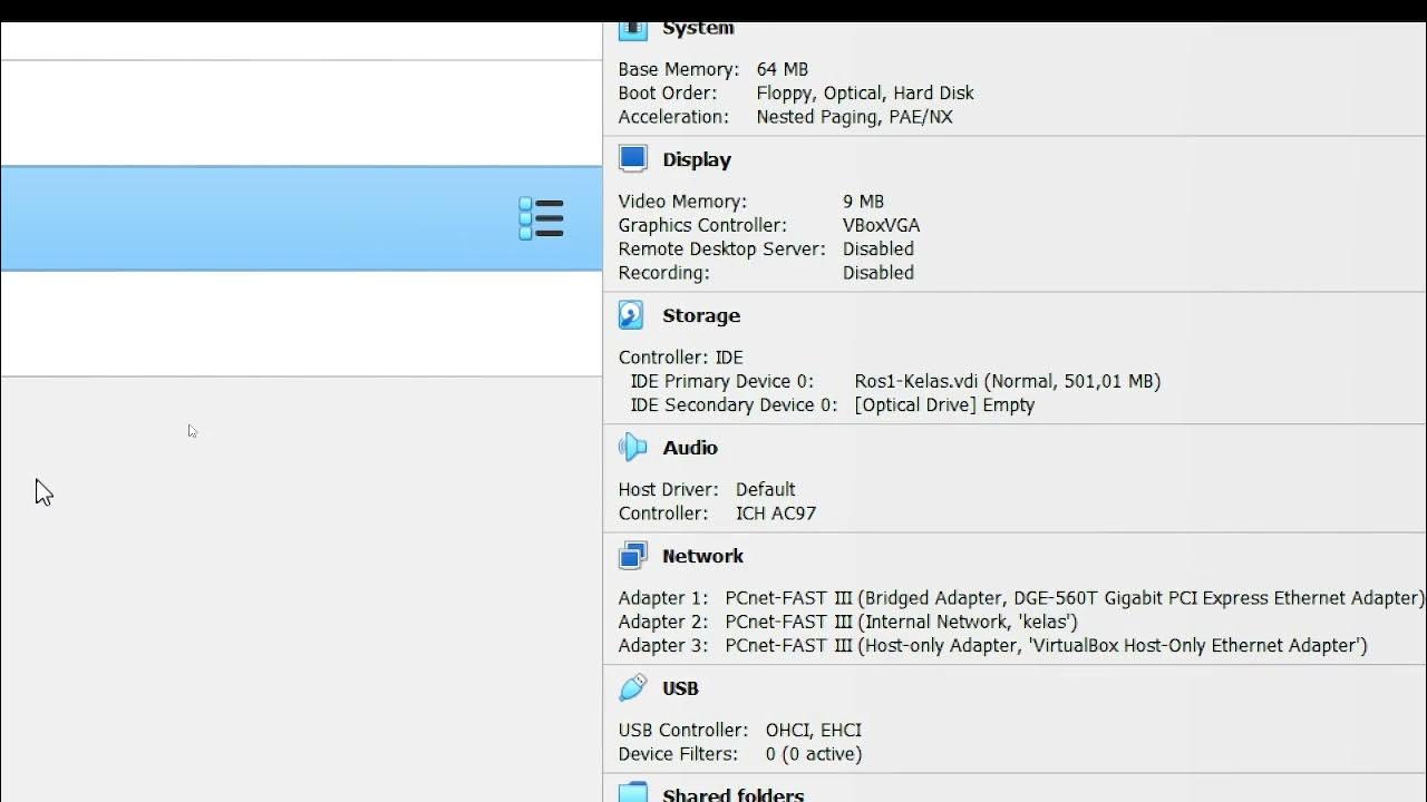 Cara Backup & Restore Virtual Machine pada Virtual Box - YouTube