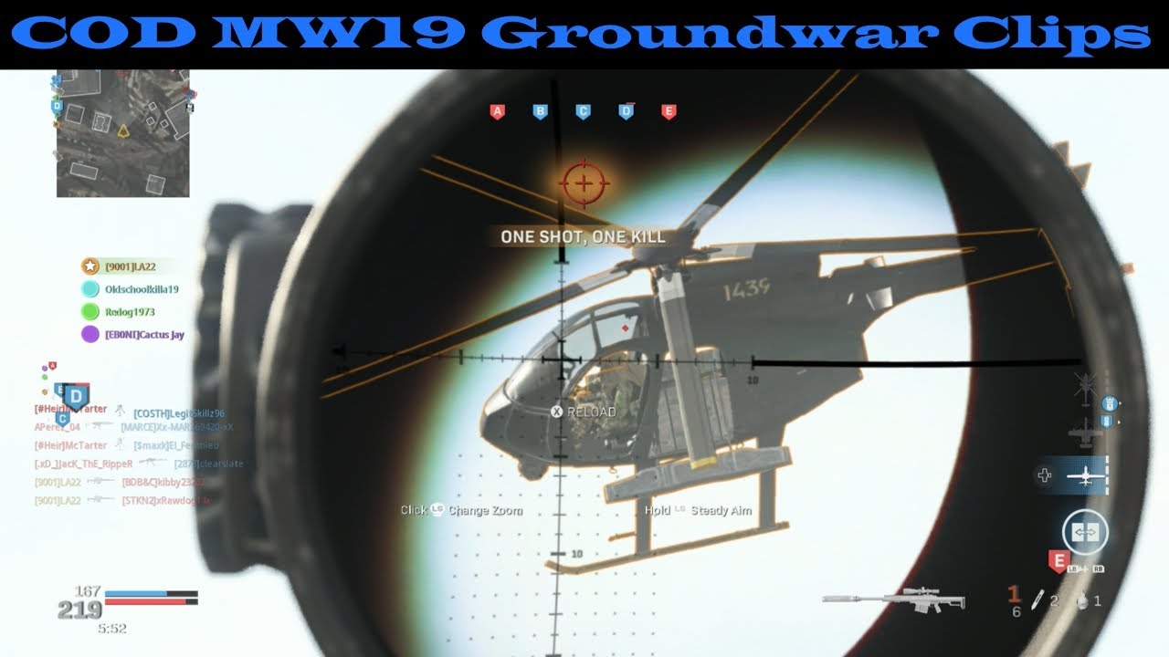 COD MW19 Groundwar Clips - YouTube