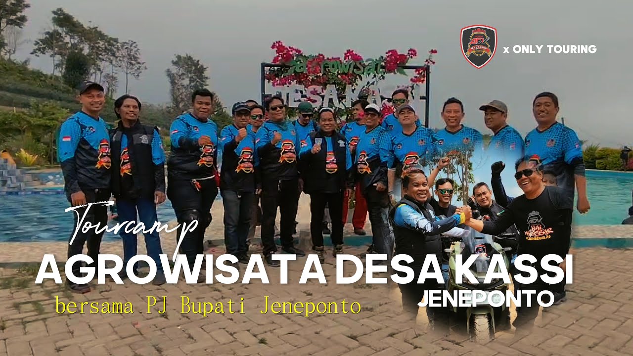 [MOTOCAMP] KAWASAN AGROWISATA DESA KASSI KABUPATEN JENEPONTO - YouTube