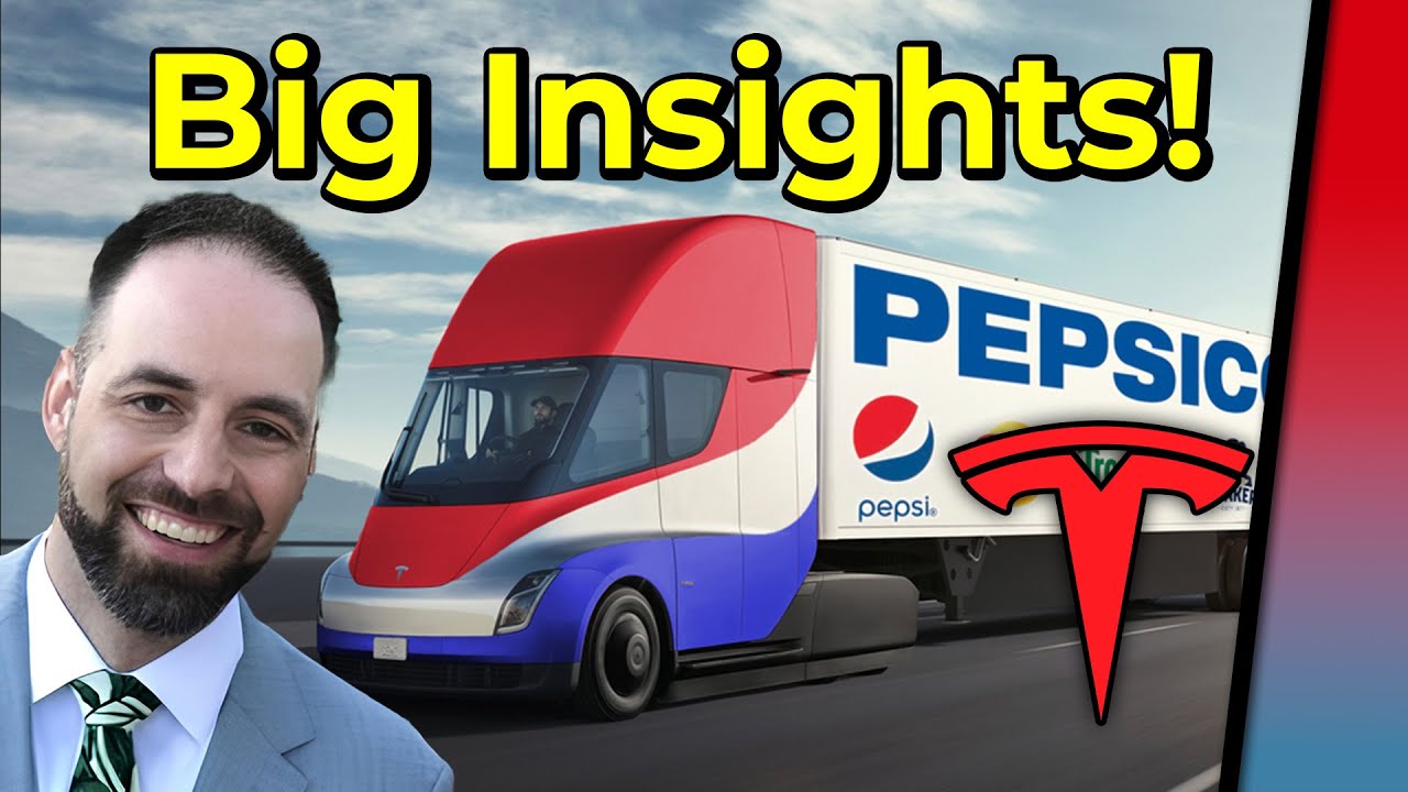 Scaling Semi Electrification: Tesla Case Study with PepsiCo (Dan ...
