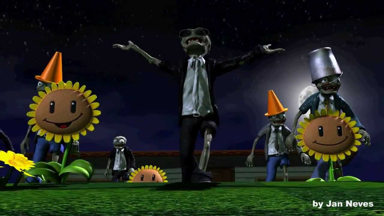 Plants vs Zombies Gentleman Style - YouTube