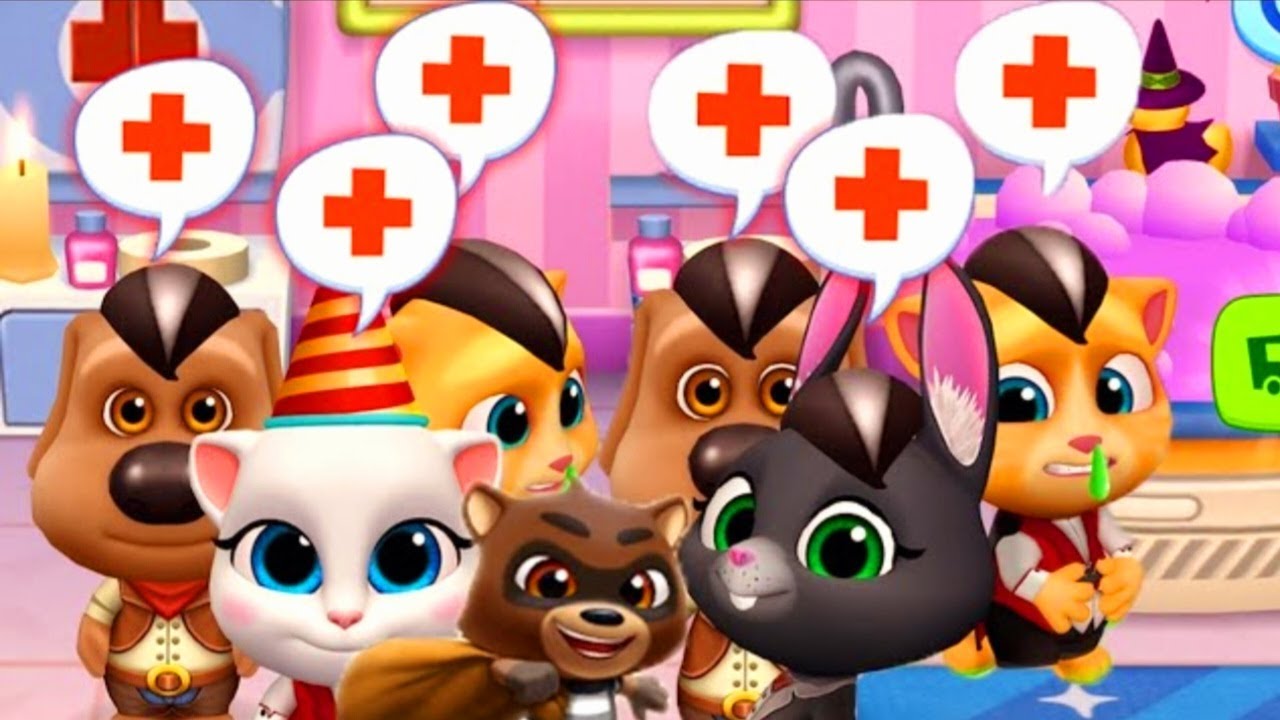 English My Talking Tom Friends : 😄 Happy stream | Playing Solo ...
