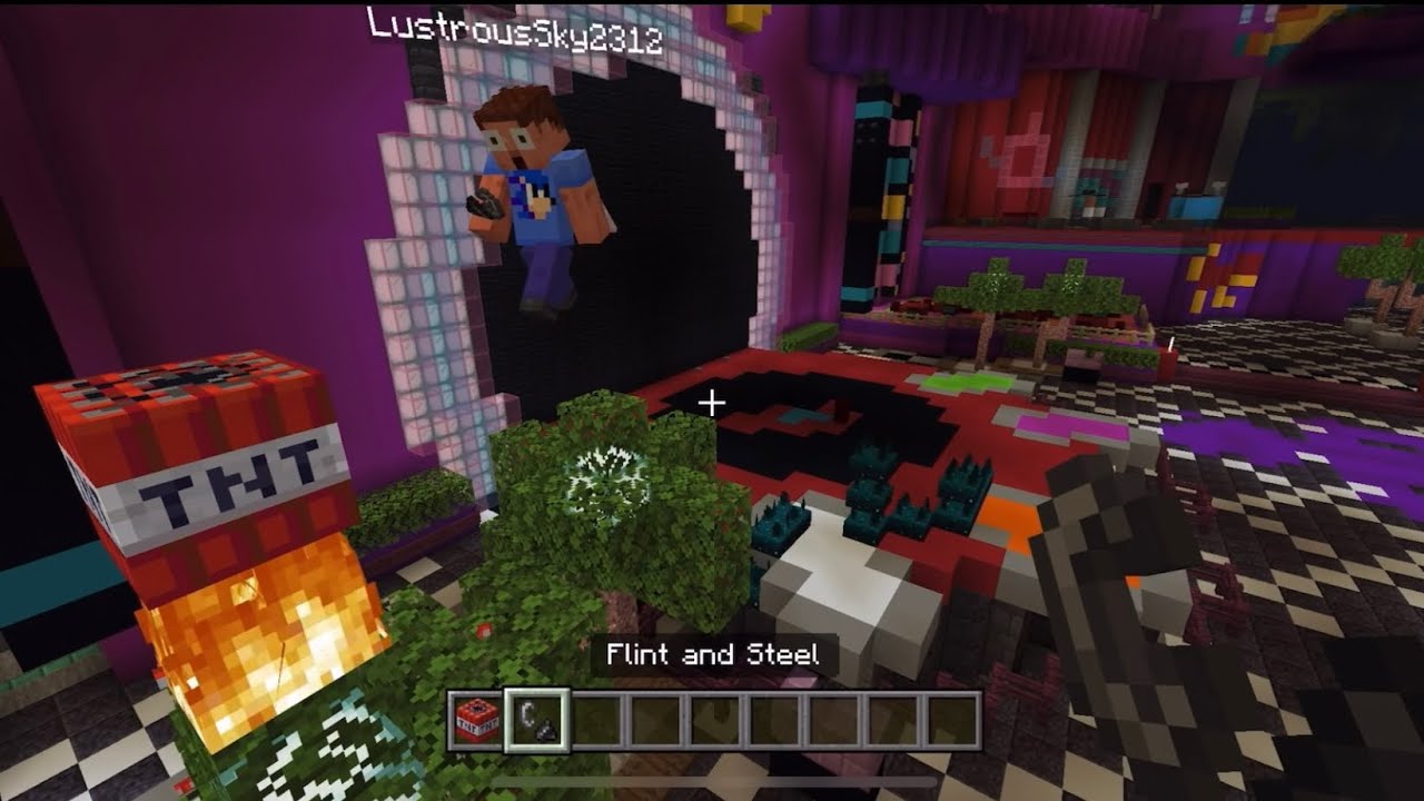 Minecraft Mega Pizza Plex chaos with guest - YouTube