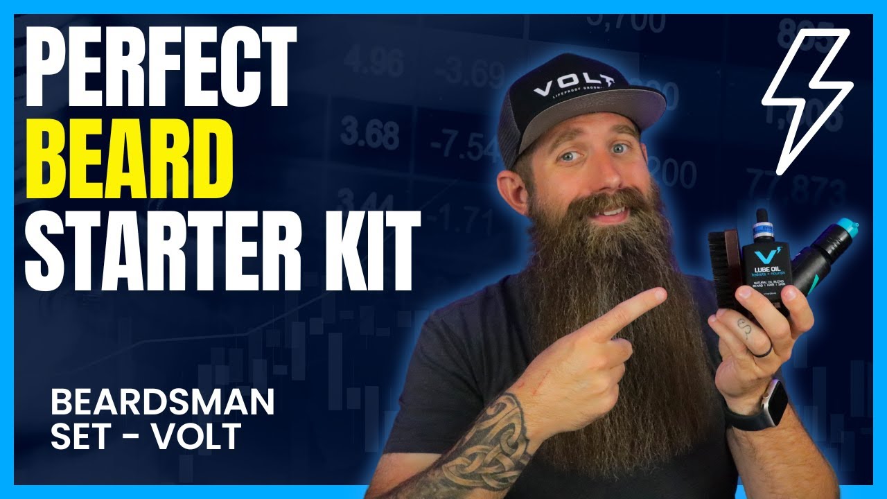 Perfect Starter Beard Kit - VOLT Beardsman Set! - YouTube