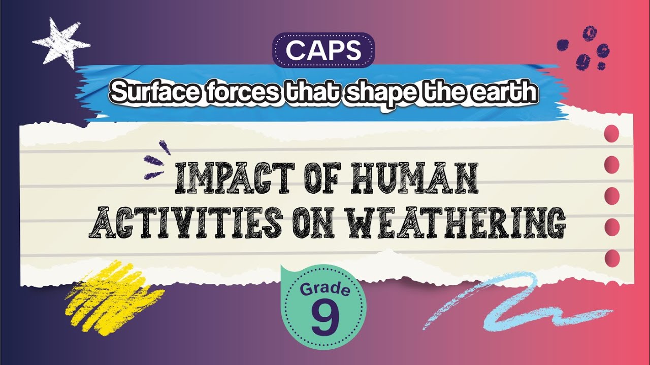 [GRADE 9] Impact of Human Activities on Weathering - YouTube
