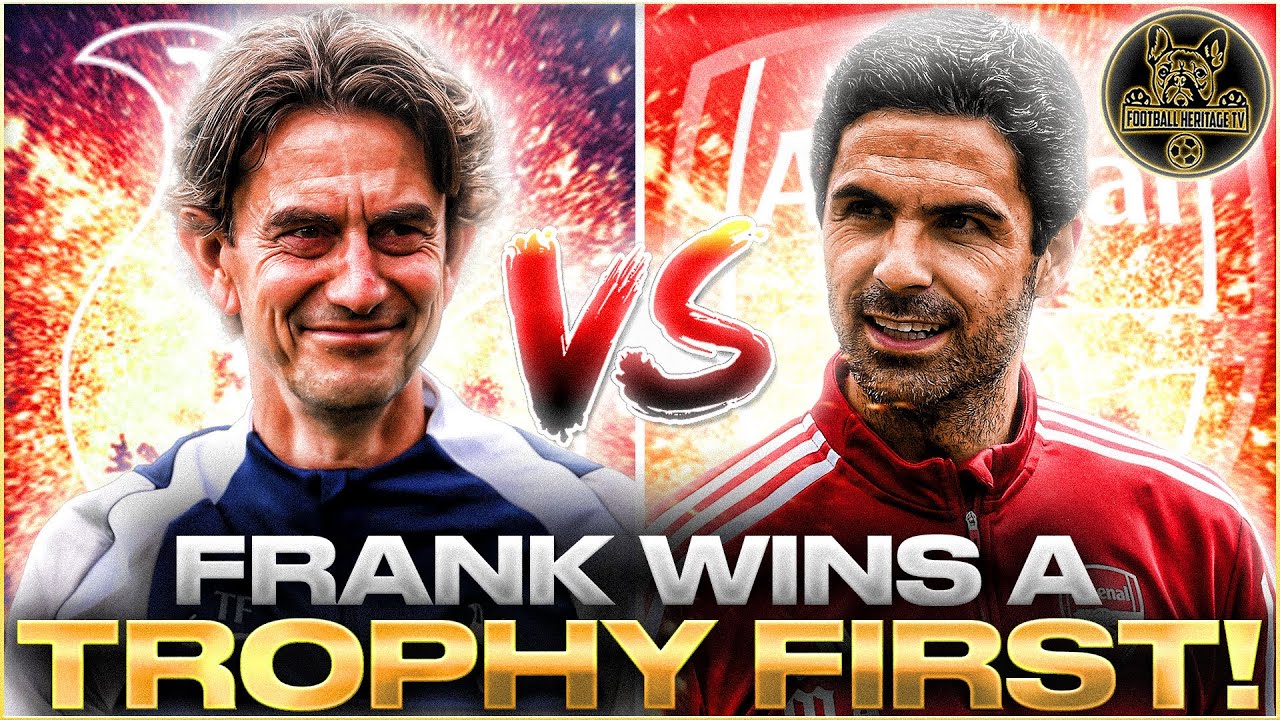 FRANK WINS A TROPHY BEFORE ARTETA! - YouTube