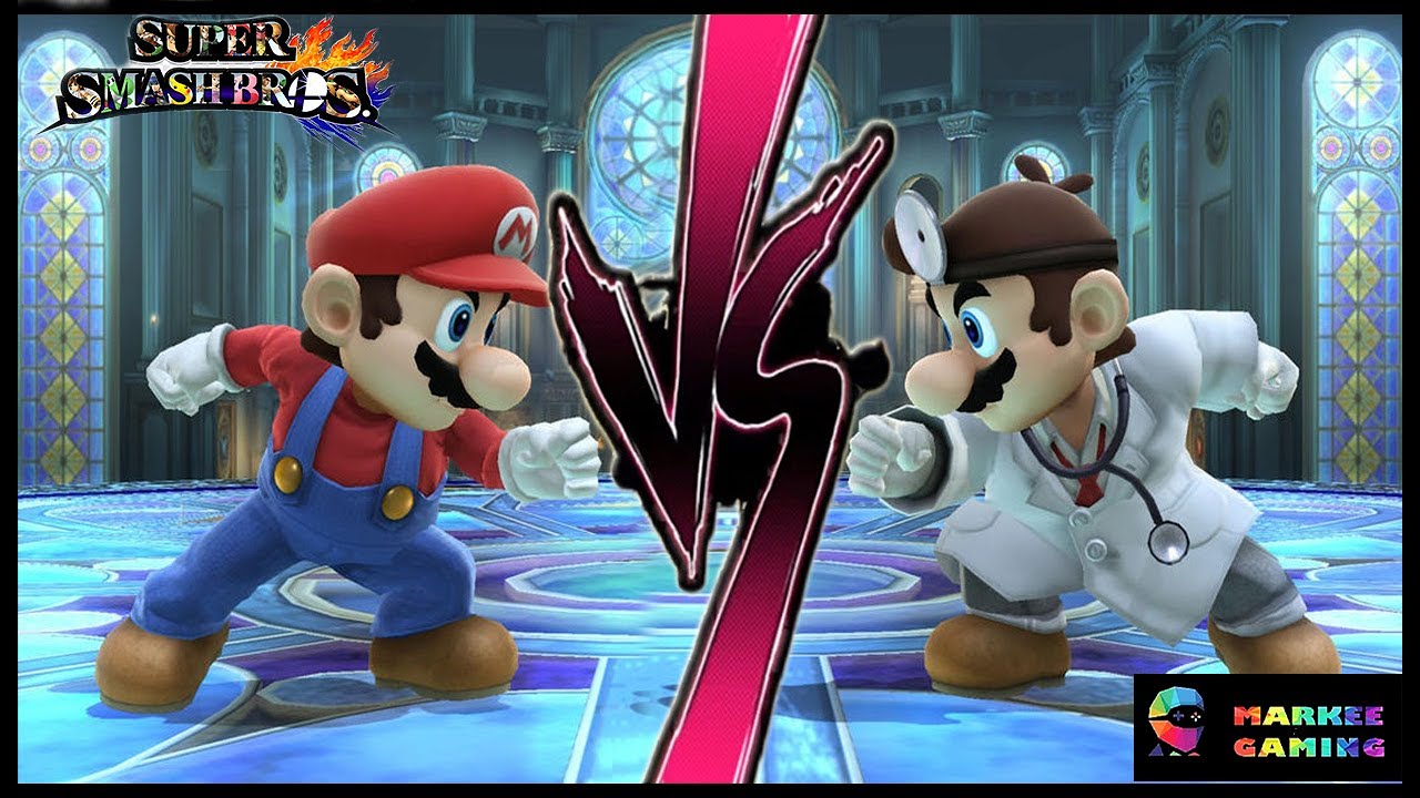 MARIO VS DR . MARIO || #markeegaming #supersmashbros # ...
