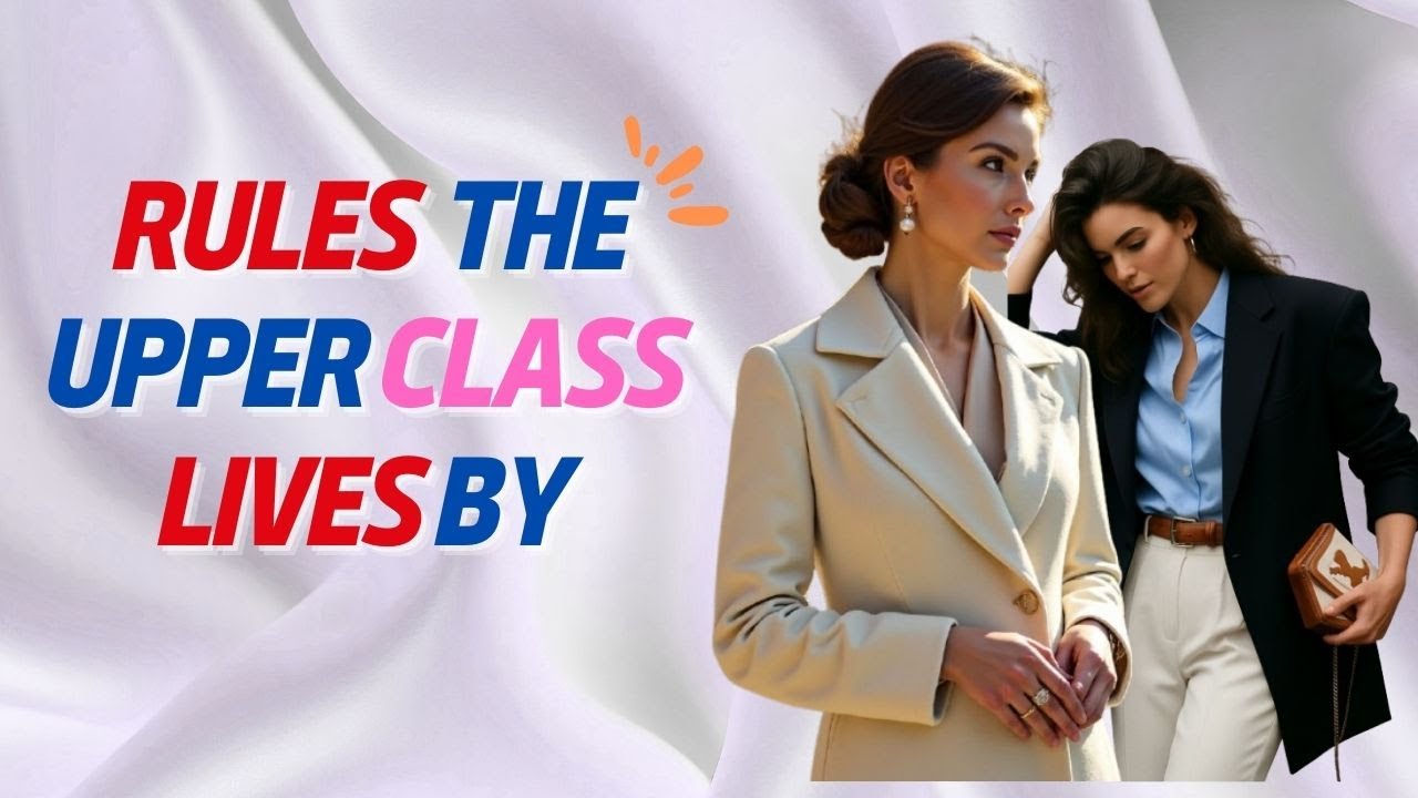 Rules the Upper Class Lives By | Secrets to Look Effortlessly Elegant ...