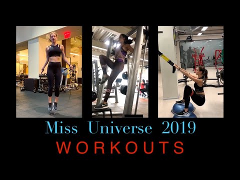 Miss Universe EXERCISE WORKOUTS