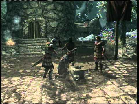 Skyrim: Execution Game Scene - YouTube