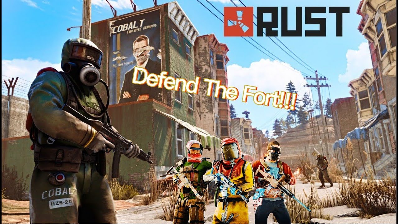 Disaster Crews First Raid Defense!!! (Rust Pt.1) - YouTube