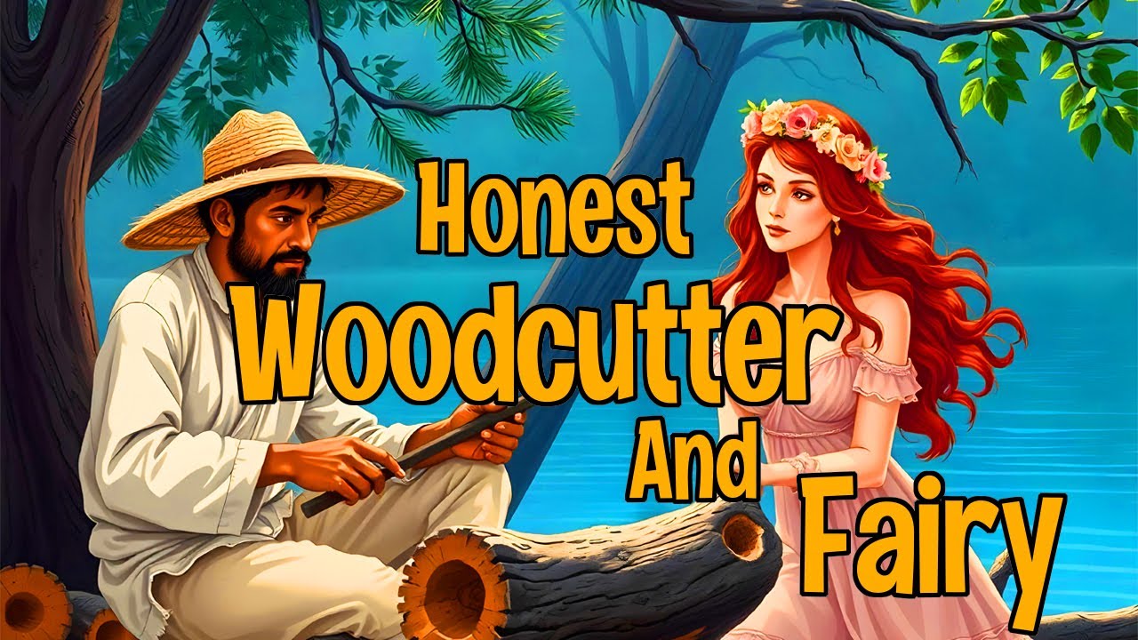 "Honest Woodcutter and Fairy" Honesty Is The Best Policy - YouTube