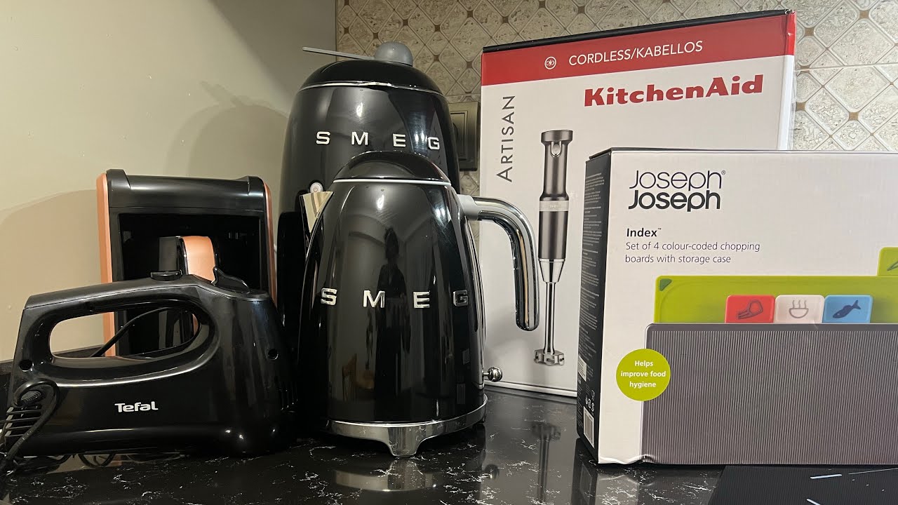 KÜÇÜK EV ALETLERİM | SMEG | KİTCHENAİD | TEFAL | JOSEPH JOSEPH ...