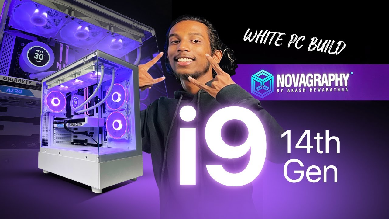NOVAGRAPHY ගේ අලුත් White Beast Build එක | i9 14th Gen & NZXT N7 Z790 ...