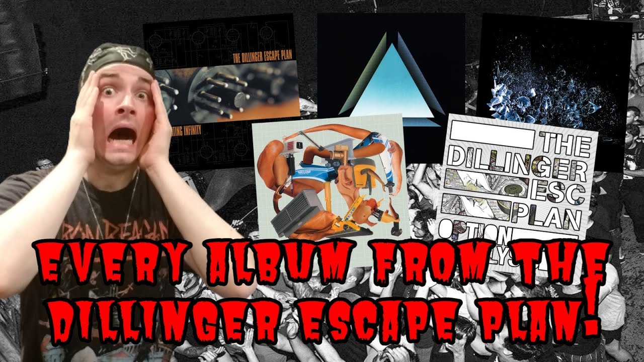 Reviewing EVERY The Dillinger Escape Plan Album! - YouTube