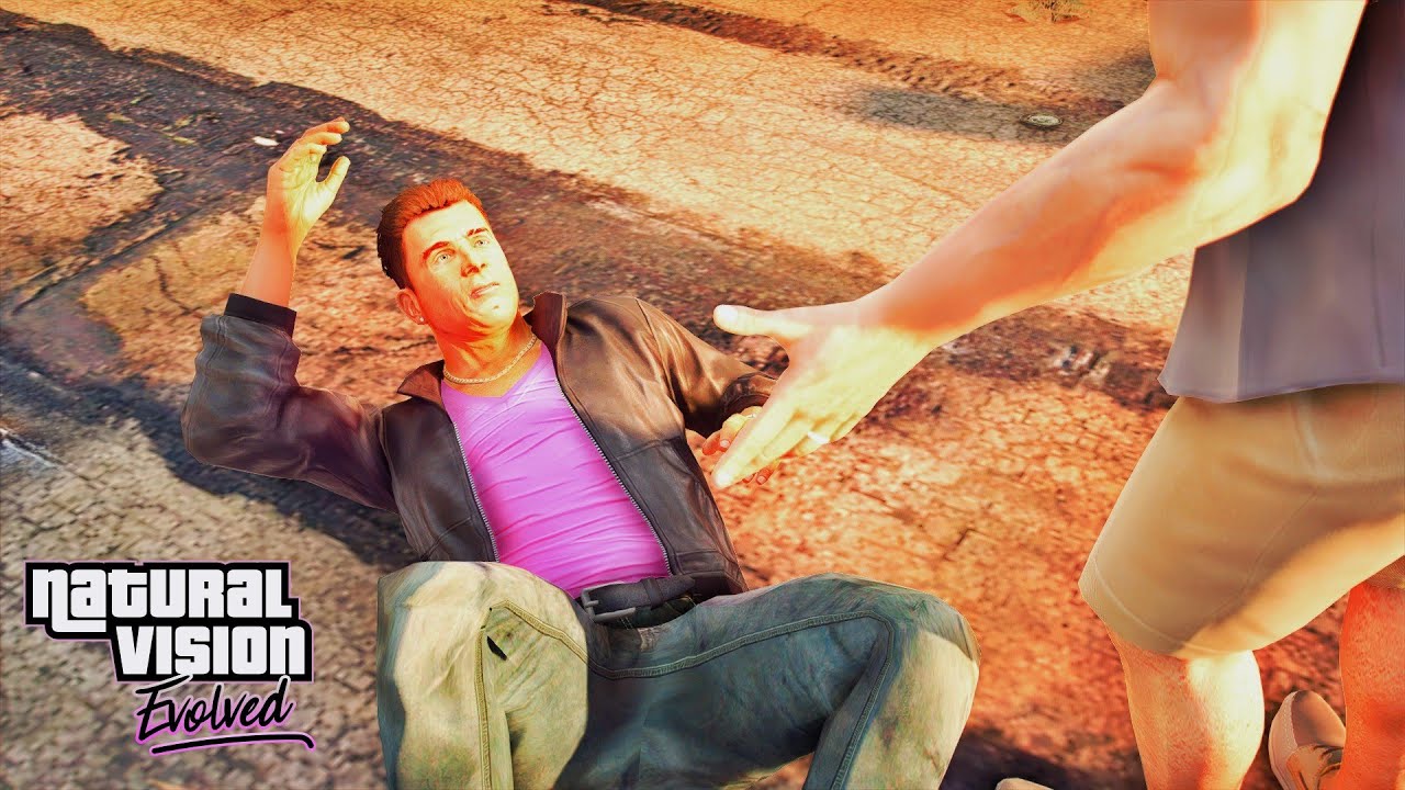 GTA 6 NATURAL VISION EVOLVED Gameplay missão - YouTube