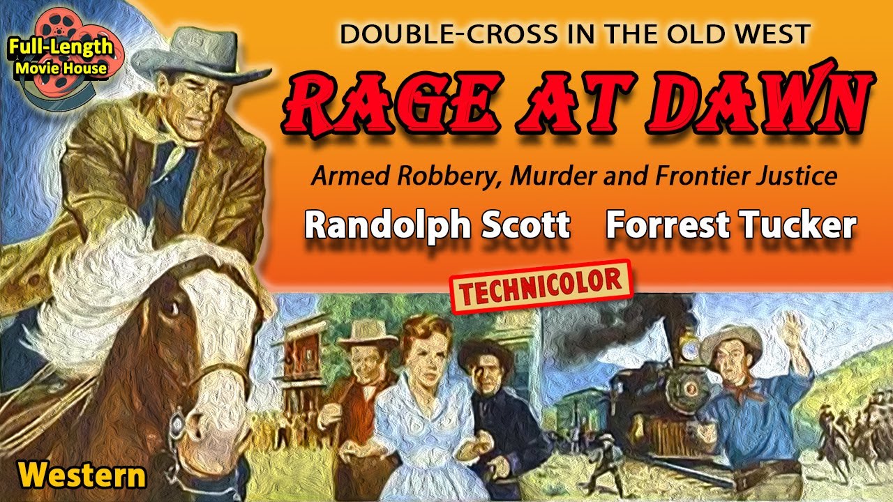 Rage at Dawn (1955) — Western - Color / Randolph Scott, Forrest Tucker ...